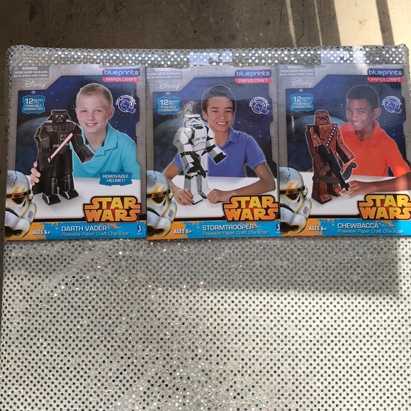 Star Wars | Office | Star Wars Blueprints Posable Paper Craft Character ...